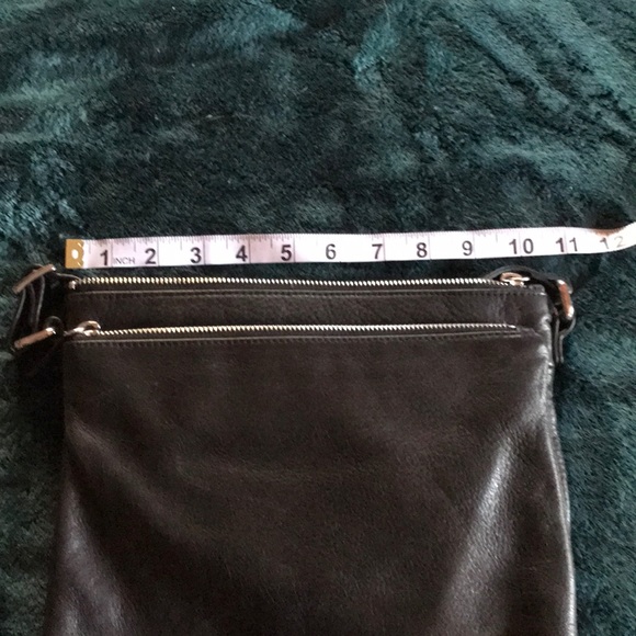 margot | Bags | Margot Double Zip Leather Purse | Poshmark